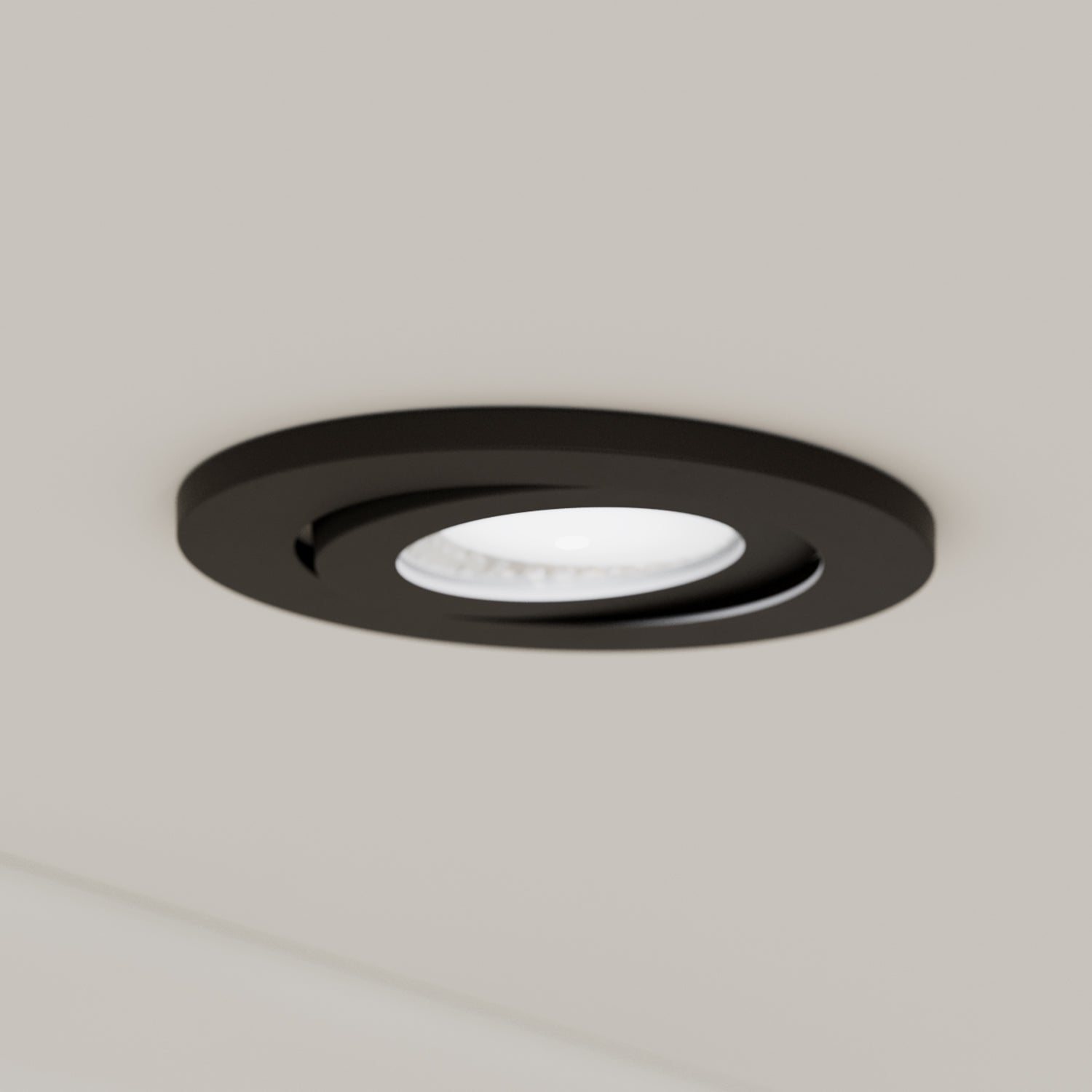 Fire Rated IP65 Bathroom Downlights | 10 Year Guarantee - Pebble Grey