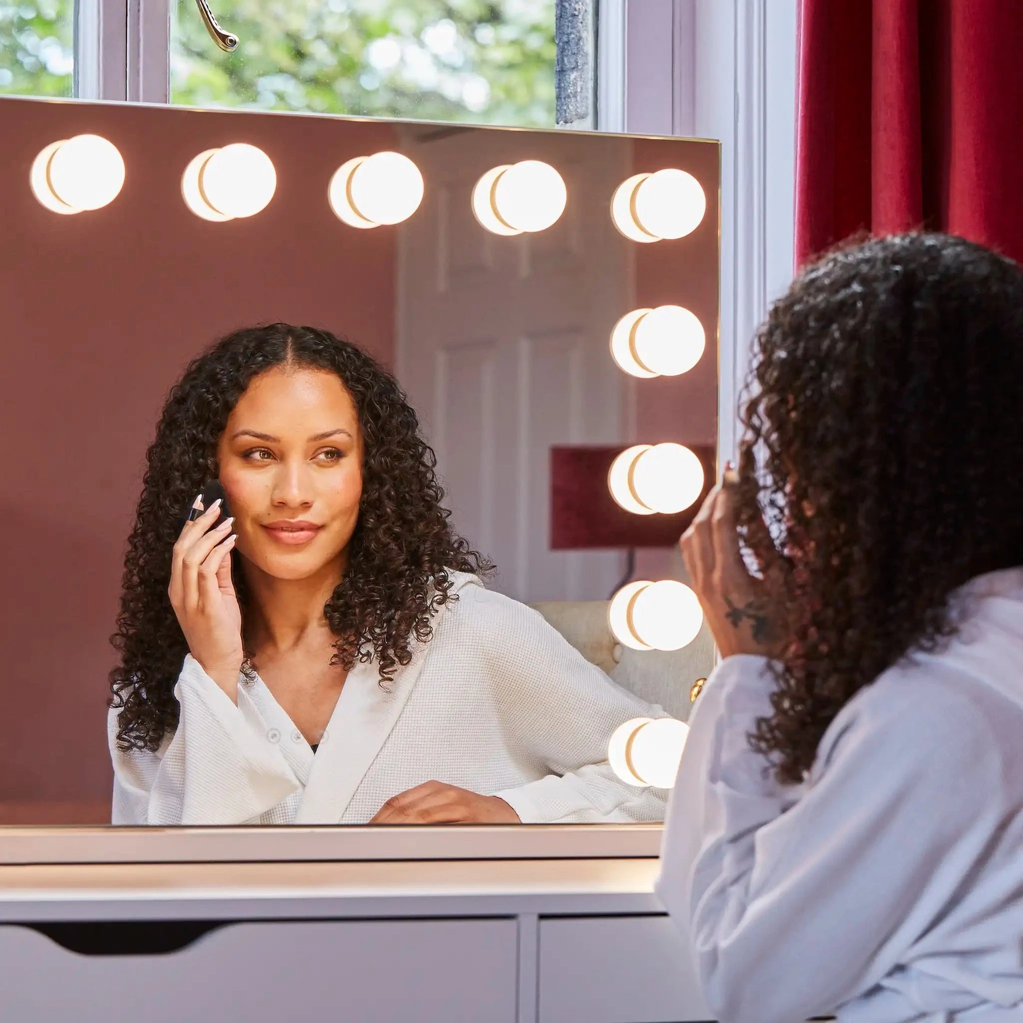 Glamour Hollywood Mirrors | Vanity Mirrors | Glamour by Pebble Grey ...